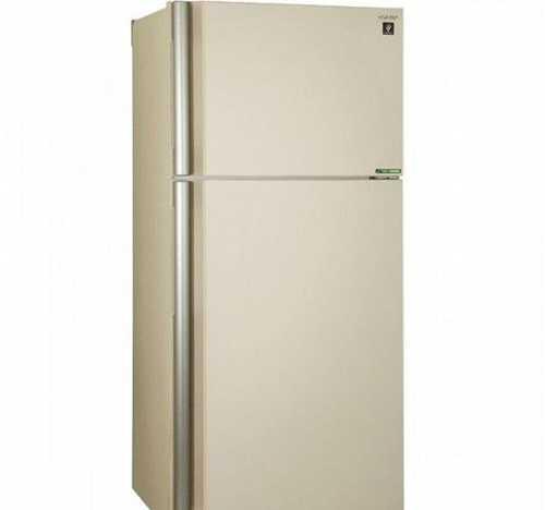Холодильник Sharp SJ-XE55pmbe бежевый