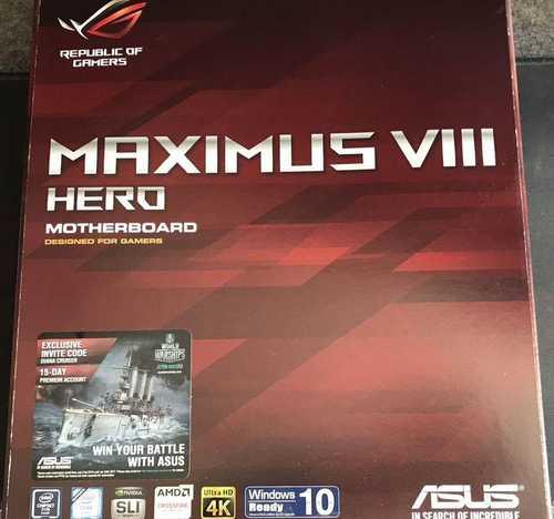 Материнская плата Asus Maximus VII Hero Z170