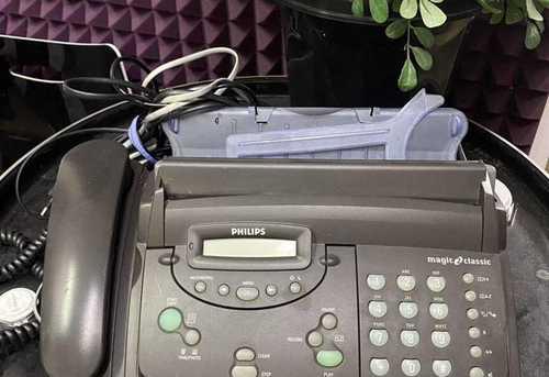 Телефон факс Philips рабочий