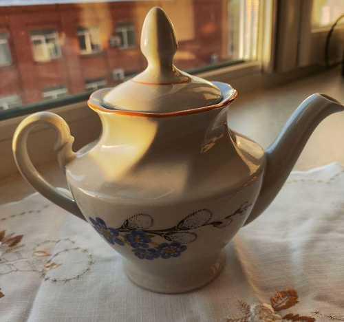 Чайник заварочный фарфоровый СССР