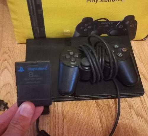 Sony playstation 2 PS2 slim прошитая