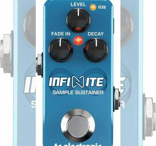 Педаль гитарных эффектов сустейн TC electronic infinite mini sample sustainer