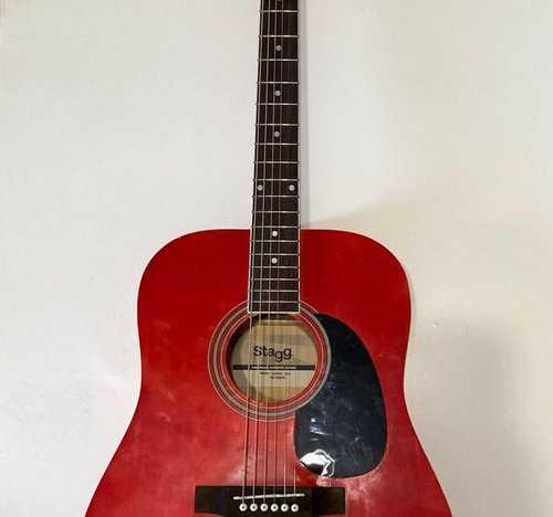 Гитара Stagg SA20d Red