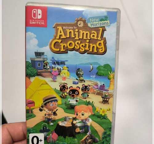 Animal crossing new horizons картридж