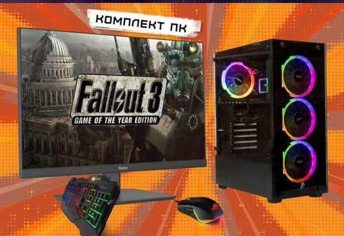 Игровой пк i5-12400F gтх 1660 + Fallout