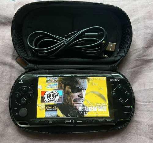 Sony PSP 2008 прошитая 64/32гб,чехол