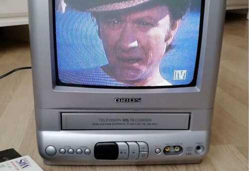 Телевизор + VHS магнитофон orion TVR1000MX