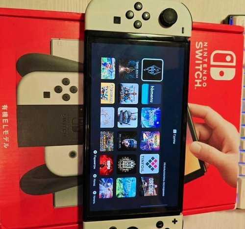 Nintendo switch oled чип