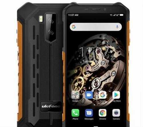 Ulefone Armor X5 3/32 Gb Black/Orange (черный/оран