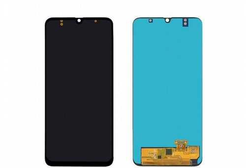 Дисплей Samsung Galaxy A30 SM-A305F черный (oled)