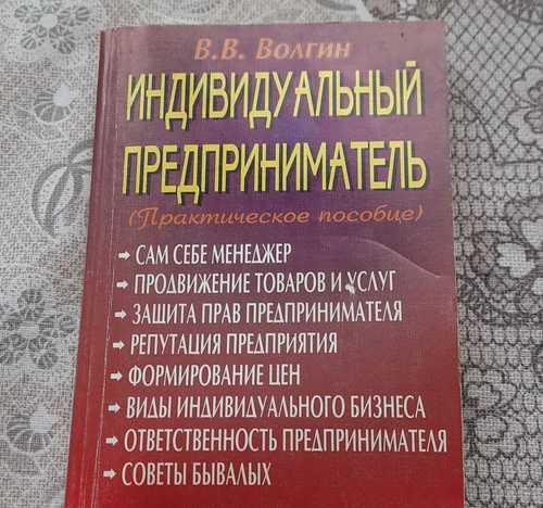 В. В. Волгин. Индивидуальный предприниматель