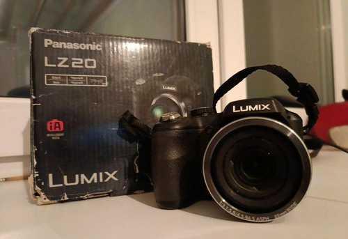 Компактный фотоаппарат panasonic lumix lz20