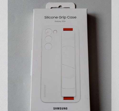 Чехол Silicone Grip Case на Samsung S23  оригинал