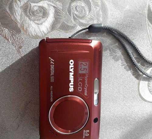 Компактный фотоаппарат olympus m Digital 500