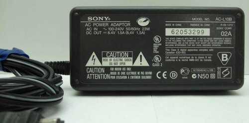 Зарядное устройство для видеокамеры Sony AC-L10B