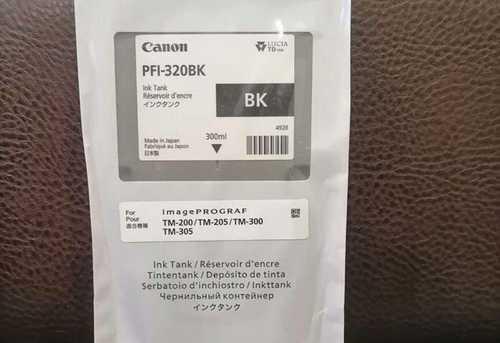 Картридж Canon pfi-320 BK 300мл