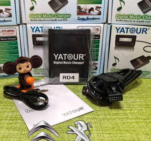 Yatour YT-M06 RD4 Citroen Peugeot USB SD AUX