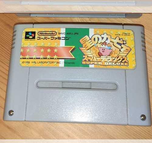 Игра Kirby Suреrstаr Dеluхе Nintendo Super Famicom