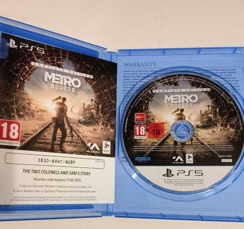 Metro Exodus Ps5 Диск