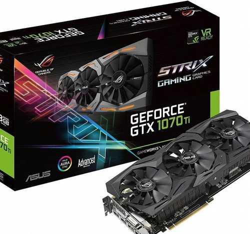 Видеокарты Asus Strix GTX 1070 ti и GTX 970