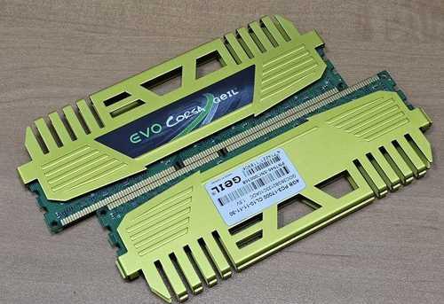 DDR3 2133MHz 2rank cl10-11-11-30 Geil Evo Corsa