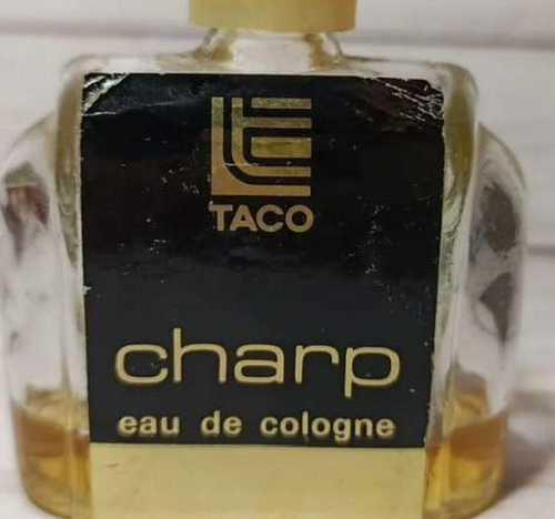 Винтажный одеколон духи парфюм taco charp