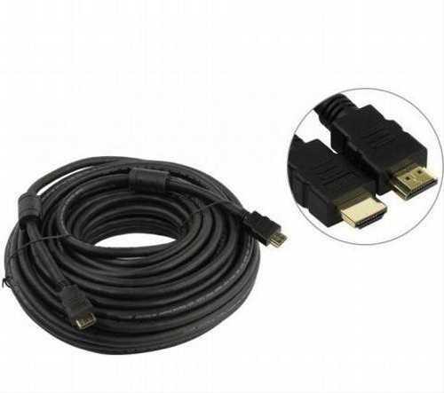 Aopen Кабель hdmi 19M/M ver 2.0, 20М, 2 фильтра