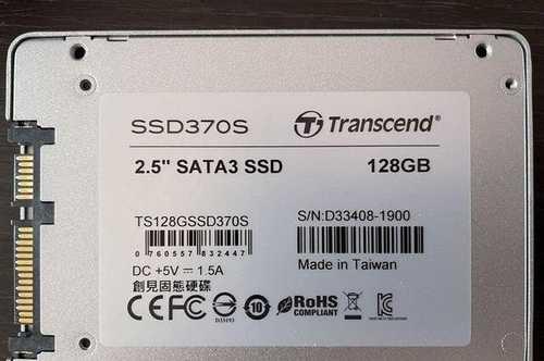 SSD Transcend 370s SATA 2.5" 128GB
