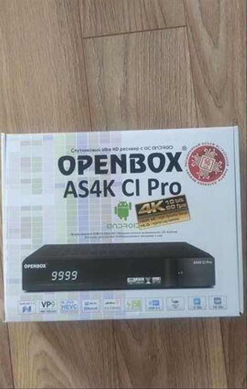 Спутниковый ресивер Openbox as4k CI Pro
