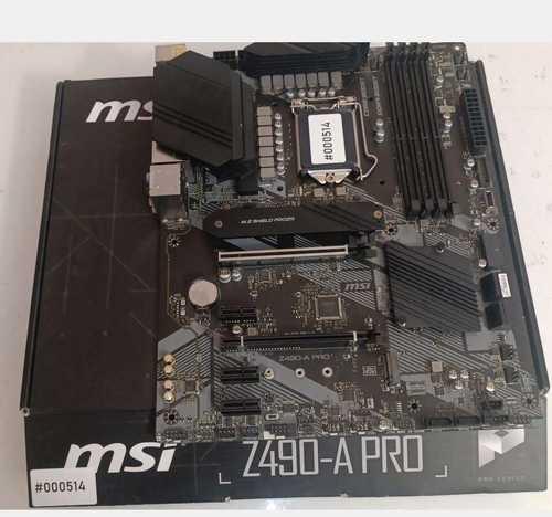 MSI Z490 A PRO LGA1200 DDR4