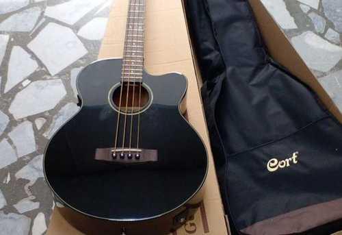 Cort AB 850F BK бас акустический гитара