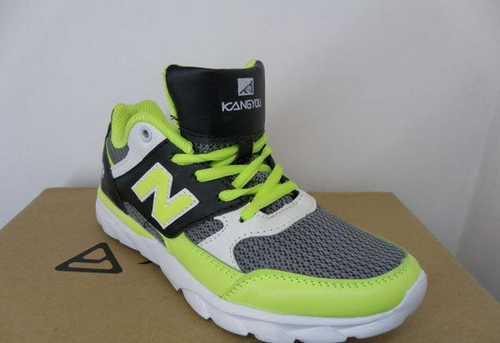 Кроссовки KangYou N Net Gray/Lemon