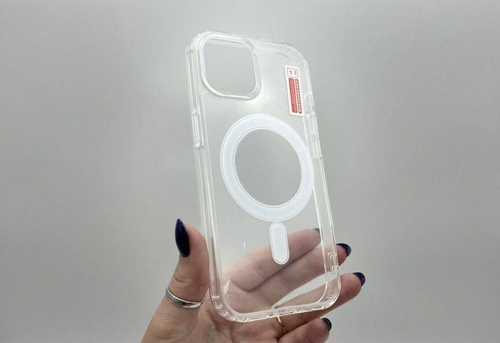 Чехол magsafe на iPhone 15 Clear case