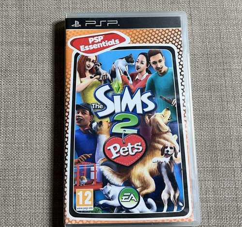 Диск The Sims 2 Pets PSP оригинал