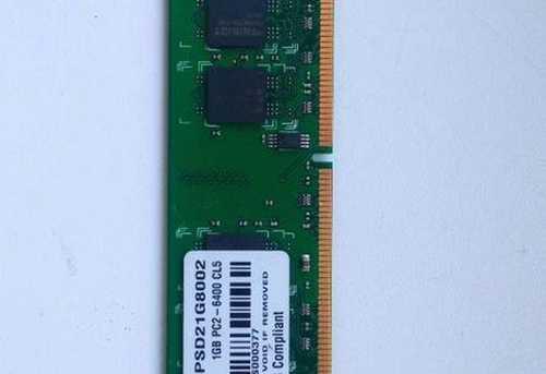 Оперативная память patriot memory 1gb PSD21G8002