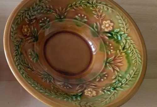 Керамическая тарелка СССР