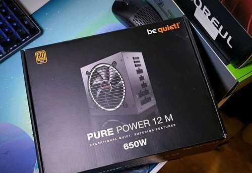 Be quiet Pure Power 12M 650W (с 12vhpwr) ATX3.0