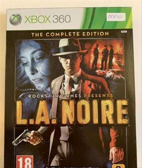 L.A. Noire для XBox 360