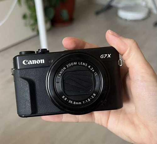 Компактный фотоаппарат canon powershot G7 X mark 2