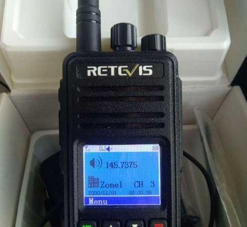 Цифровая DMR рация Retevis RT3 (VHF)
