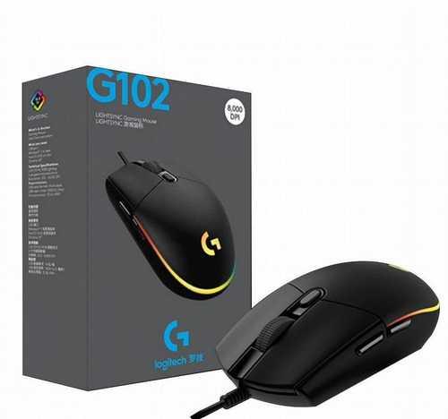 Игровая мышь Logitech G102 lightsync