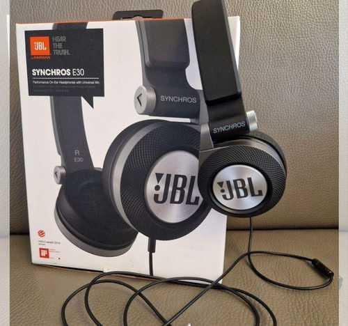 Проводные наушники JBL synchros E30