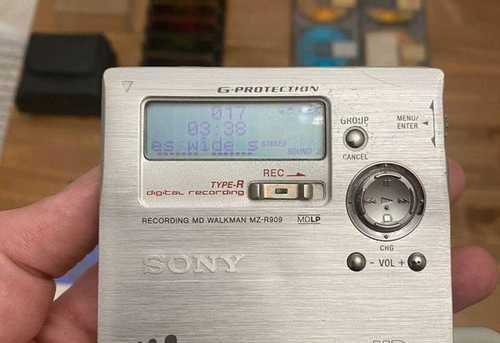 Sony MD Walkman MZ-R909 с функцией записи