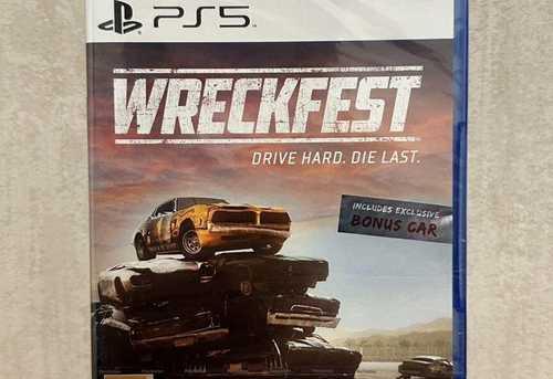 Wreckfest ps5 диск