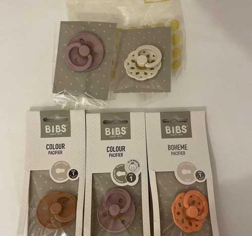 Пустышки соски bibs новые 1