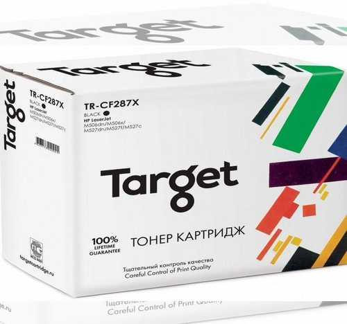 Картридж target совместимый HP CF287X для LJ M506dn/M506x/M527dn/M527f/M527c, 18k