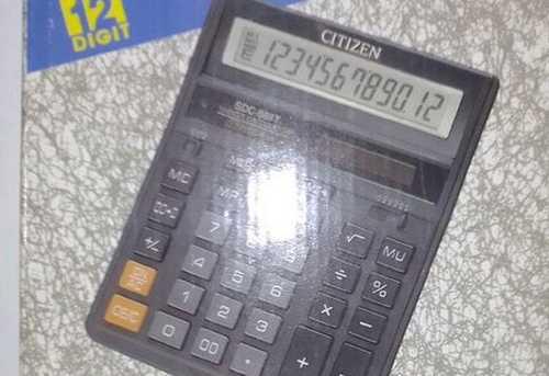 Калькулятор Citizen SDC-888T новый