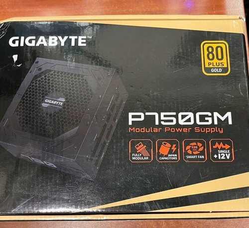 Блок питания Gigabyte 750W GP-P750GM ATX 2.31 б/у
