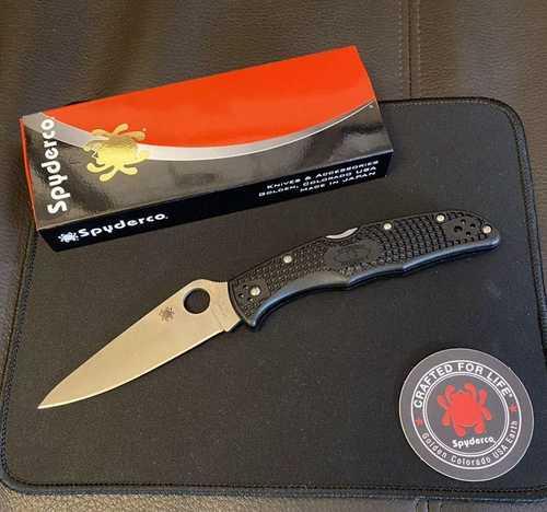 Нож Spyderco Endura 4 рукоять Black FRN