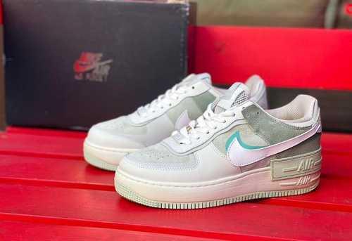 Nike Air Force 1 Shadow Spruce Aura White